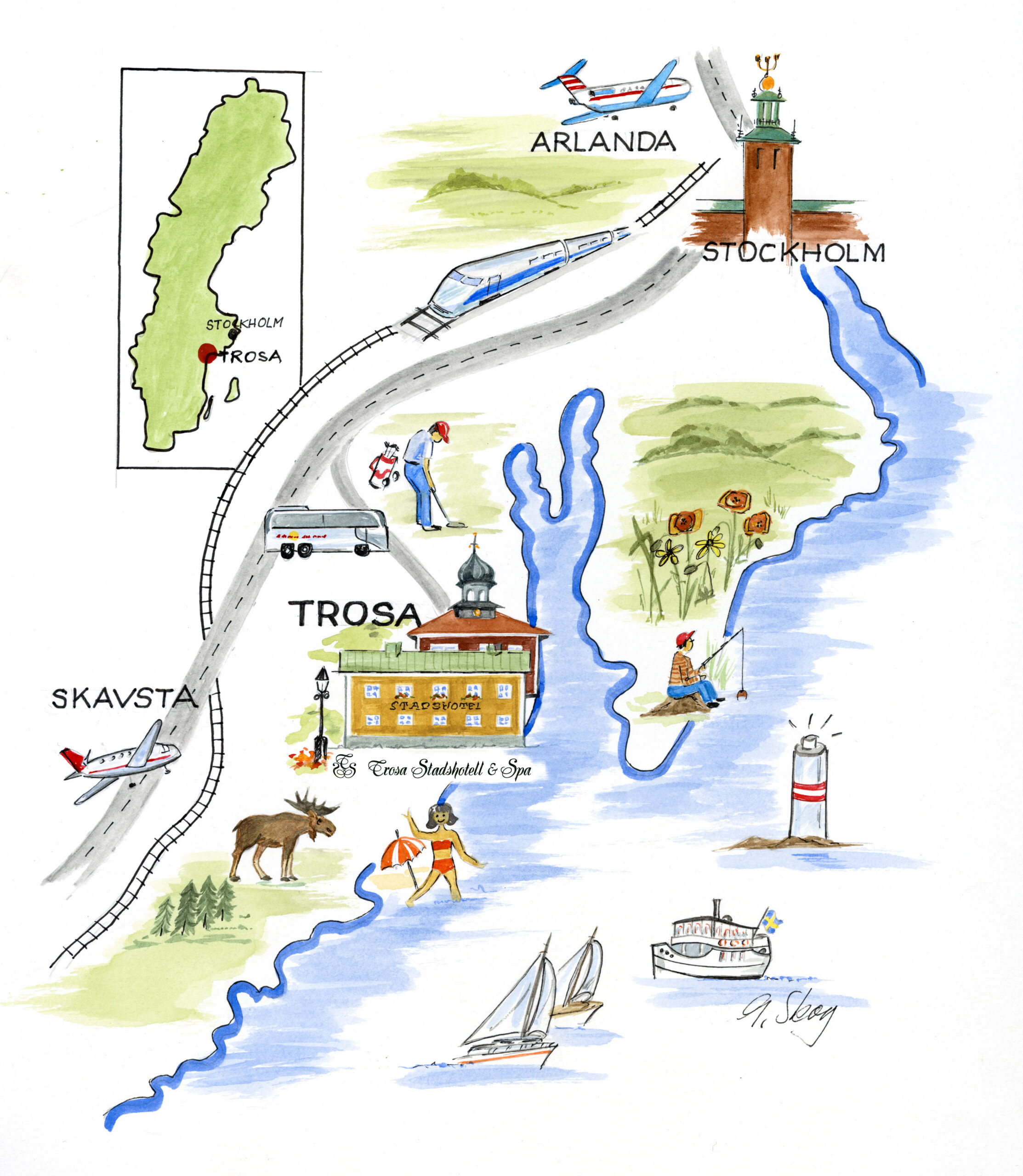 Welcome to Trosa Stadshotell & Spa - Trosa Stadshotell & Spa